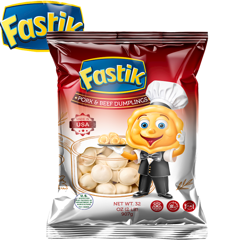 FASTIK Pork and Beef Dumplings 908g/7pack – ZakazBoston