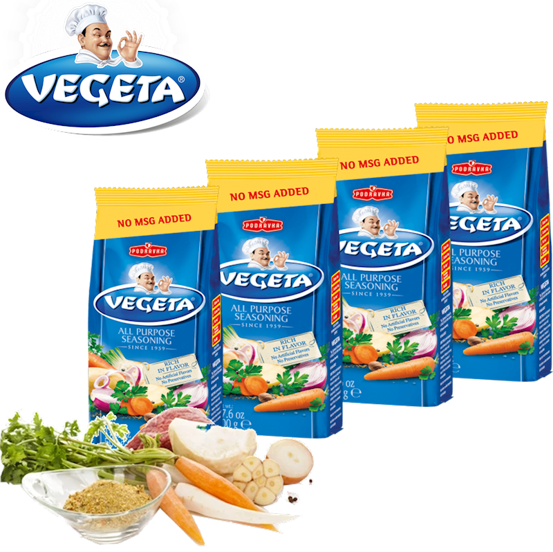 PODRAVKA Vegeta All Purpose Seasoning, No MSG – ZakazBoston