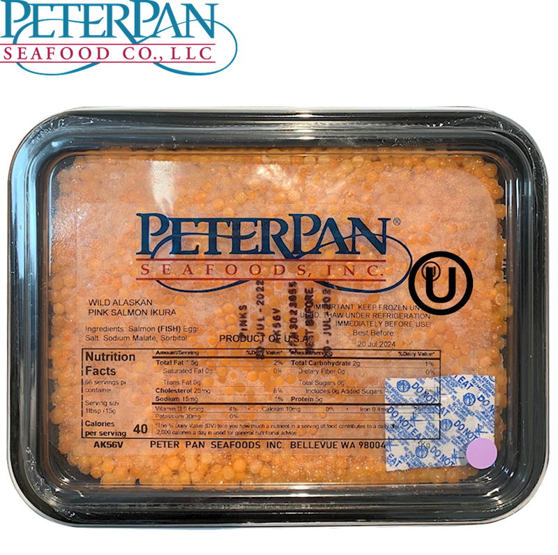 PETER PAN Wild Alaskan Pink Salmon Ikura #3 Purple 1000g – ZakazBoston