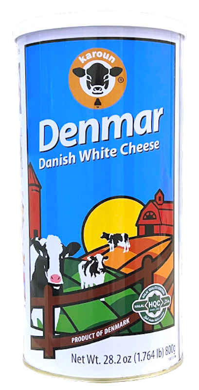 KAROUN DAIRIES Denmar Danish White Cheese 800g/6pack – ZakazBoston