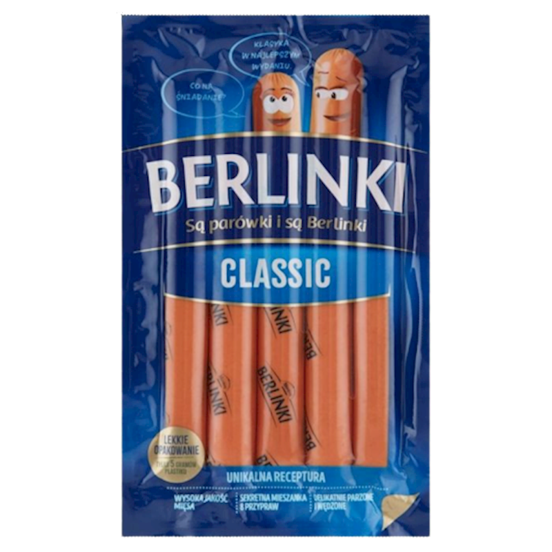 LOWELL Berlinki Classic Pork Hot Dogs 250g/20pack – ZakazBoston