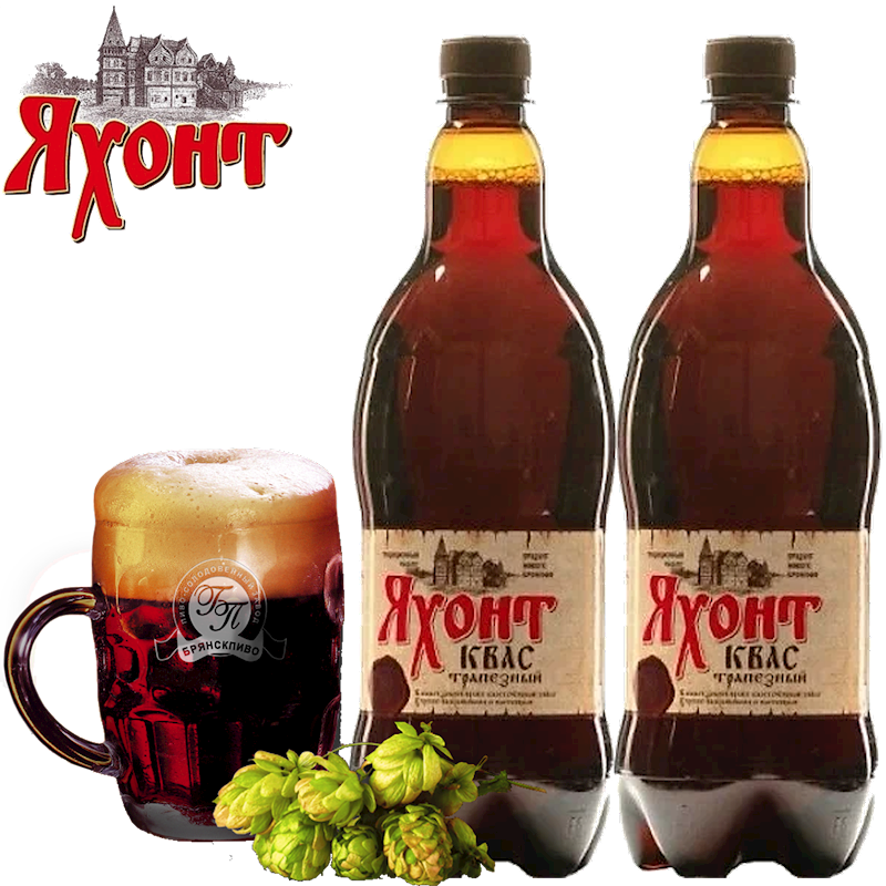 YAHONT Kvas Trapezniy 2L/6pack – ZakazBoston