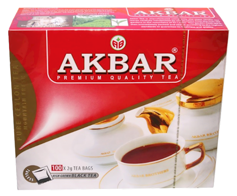 AKBAR Premium Black Ceylon Tea – ZakazBoston