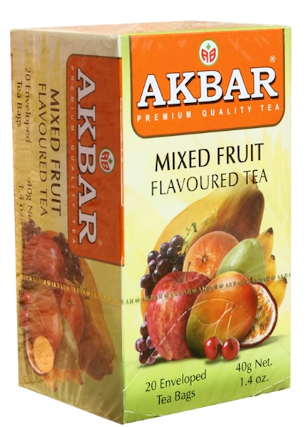 AKBAR Mixed Fruit Flavored Black Tea 20bag/24pack – ZakazBoston