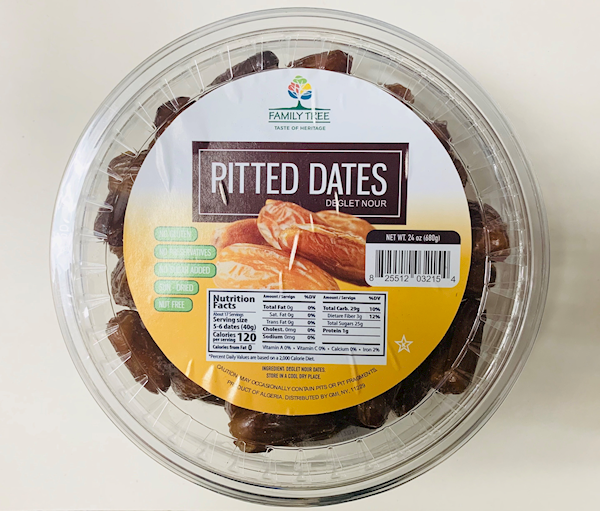 Family Tree Dried Pitted Dates 680g/12pack – ZakazBoston