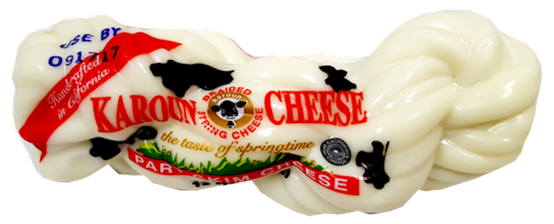 KAROUN DAIRIES Braided String Cheese, Part Skim 227g/12pack – ZakazBoston